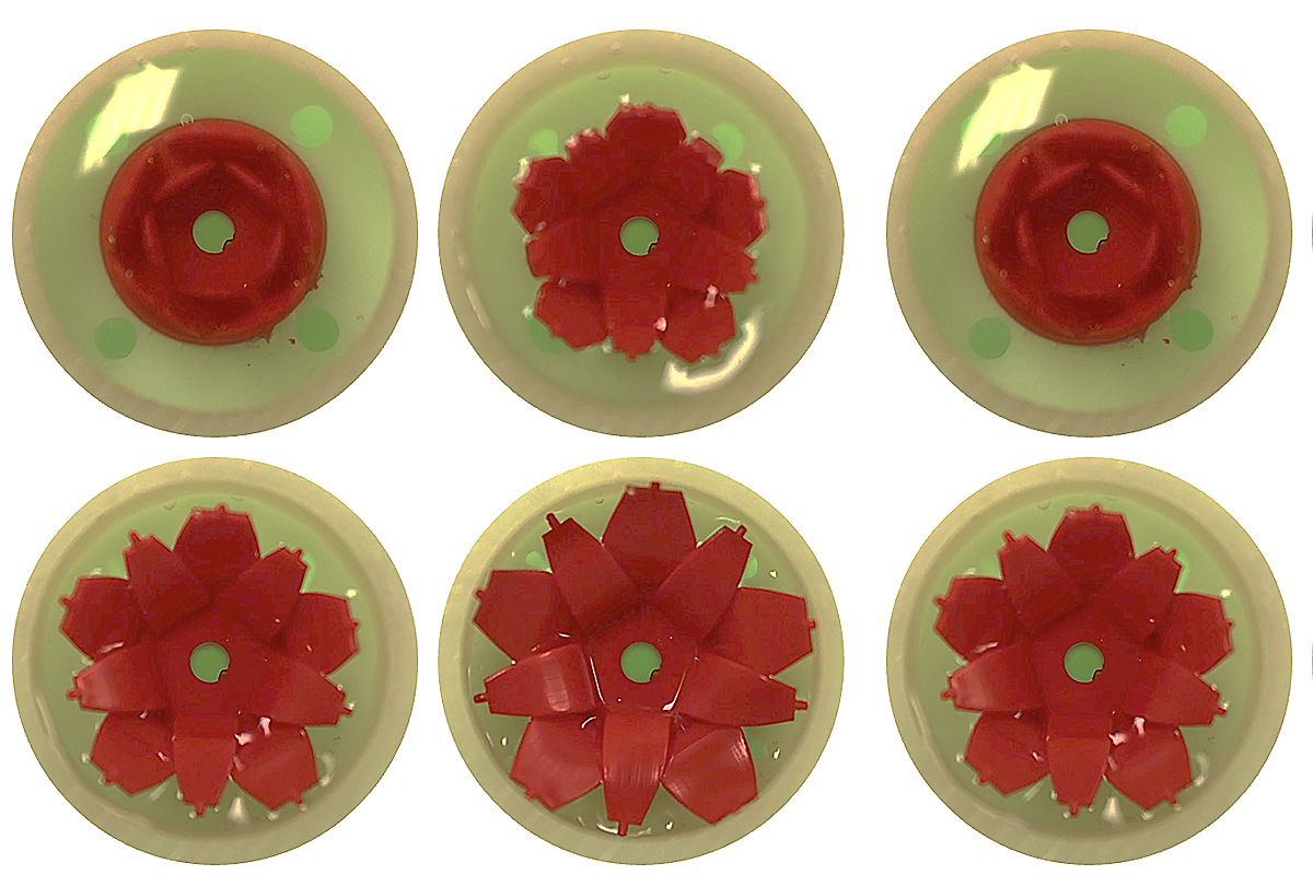 Displays Controlled By Flexible Fins & Liquid Droplets More Versatile ...
