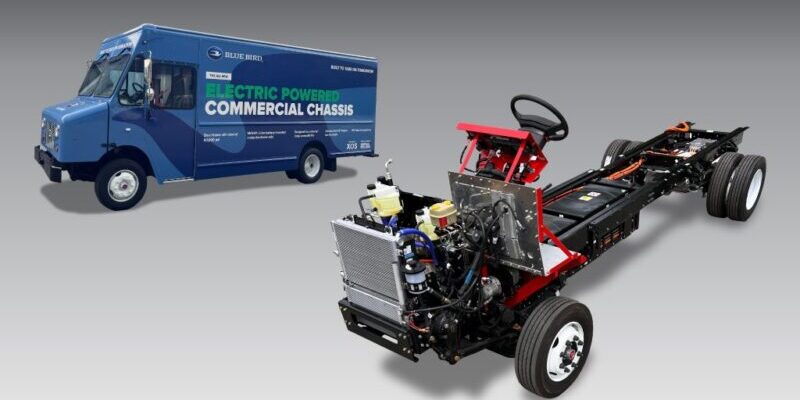 Blue Bird Debuts Electric Step Van at 2024 Advanced Clean ...