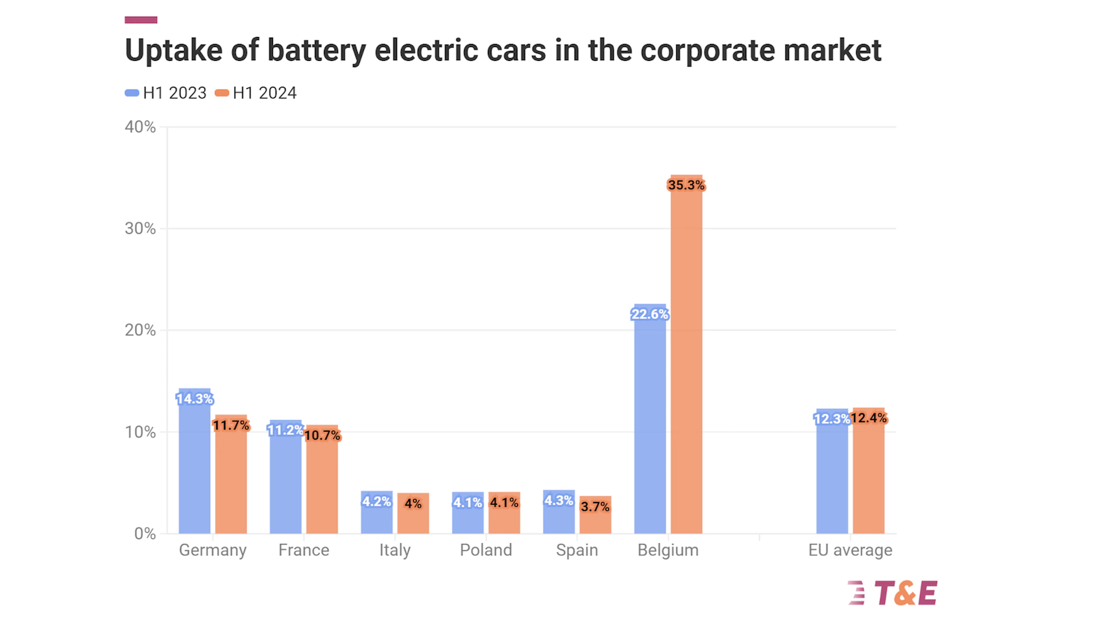 The Corporate Sector Continues to Lag Behind Private Households for EV ...