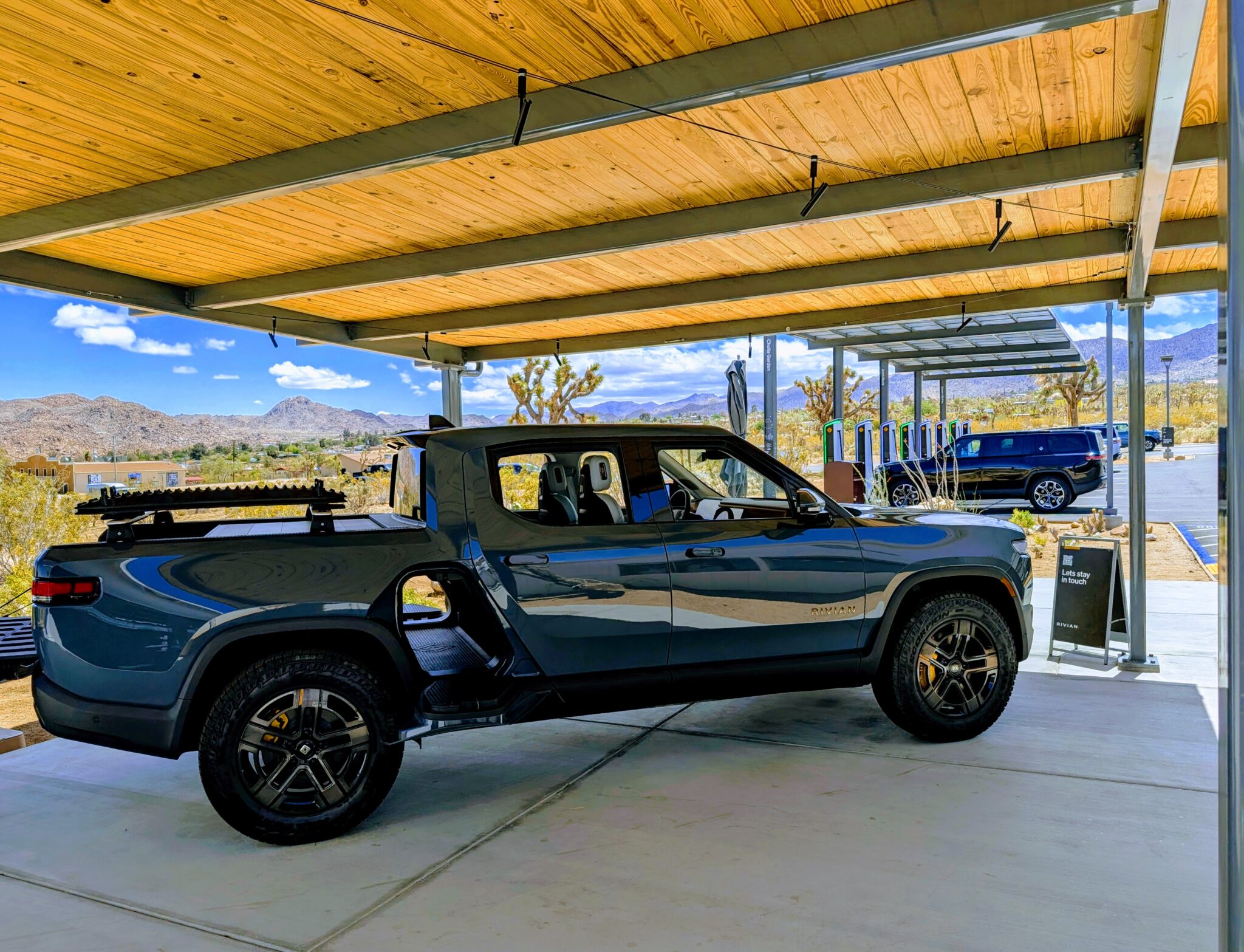 Charging Up On the Rivian Adventure Network - CleanTechnica